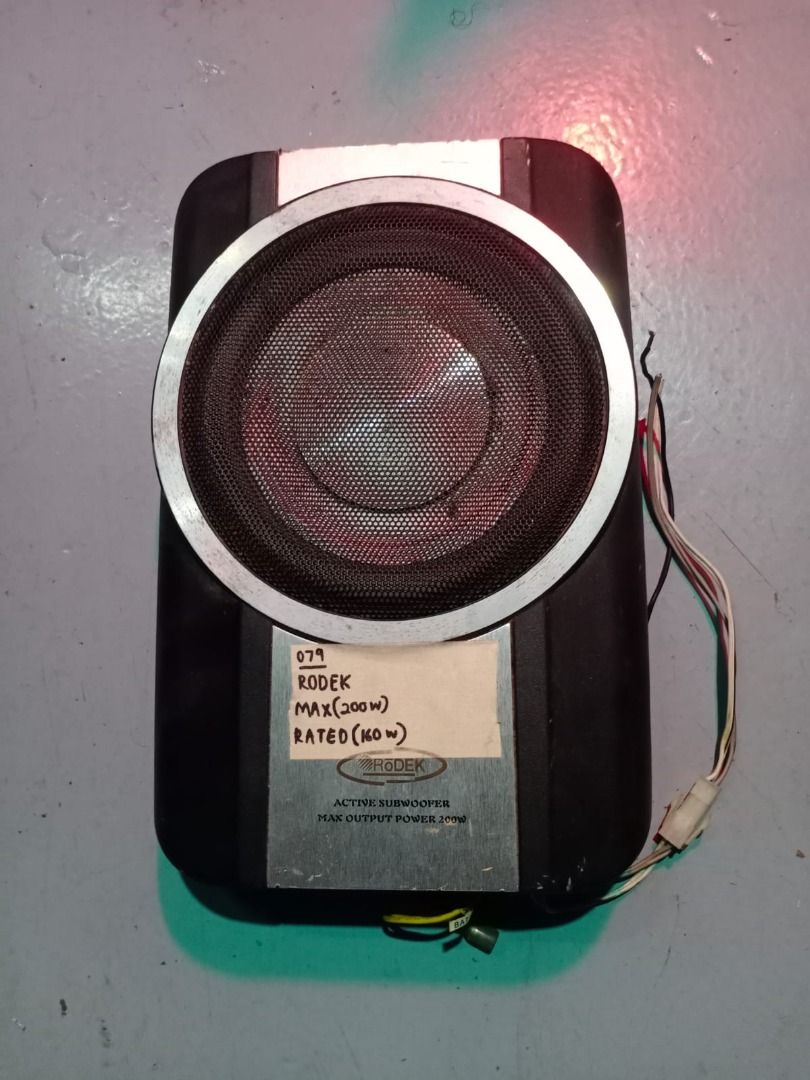 Rodek Active Subwoofer, Audio, Soundbars, Speakers & Amplifiers on ...