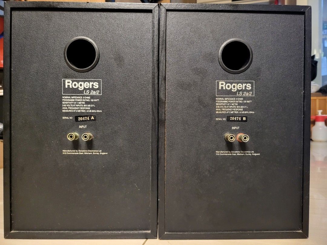 Rogers LS2A/2, Audio, Soundbars, Speakers & Amplifiers on Carousell
