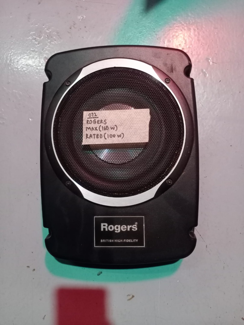 Rogers Subwoofer, Audio, Soundbars, Speakers & Amplifiers on Carousell