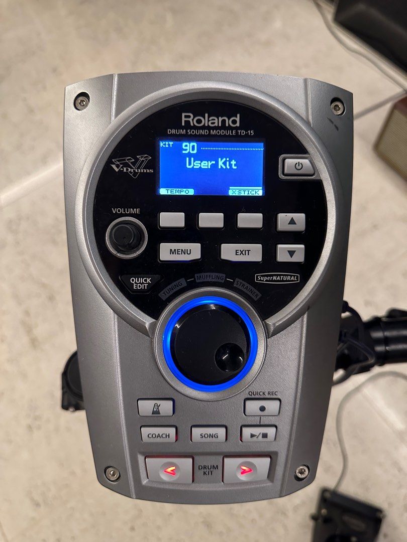 Roland TD15 drums set, 音響器材, 其他音響配件及設備 - Carousell