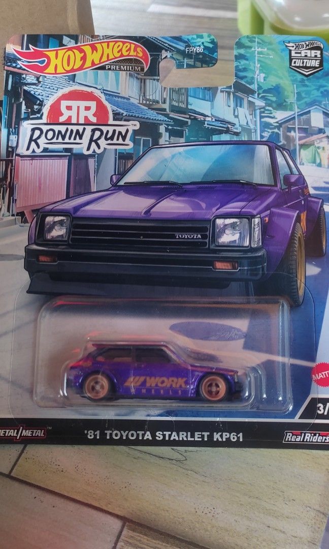 Ronin run toyota starlet 81, Hobbies & Toys, Collectibles & Memorabilia ...