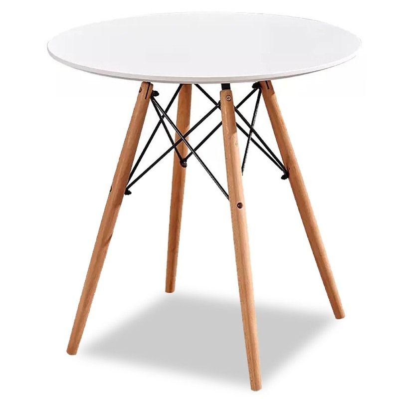 Round Dining Table - Diameter 80cm, Furniture & Home Living, Furniture ...