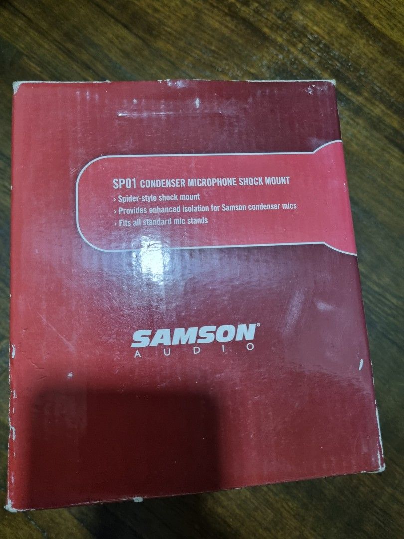 Samson SP01 Spider Microphone Shockmount, Audio, Microphones on Carousell