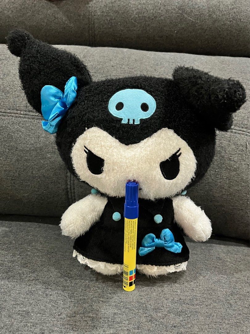 Sanrio Blue Ribbon Kuromi Plush, Hobbies & Toys, Toys & Games on Carousell