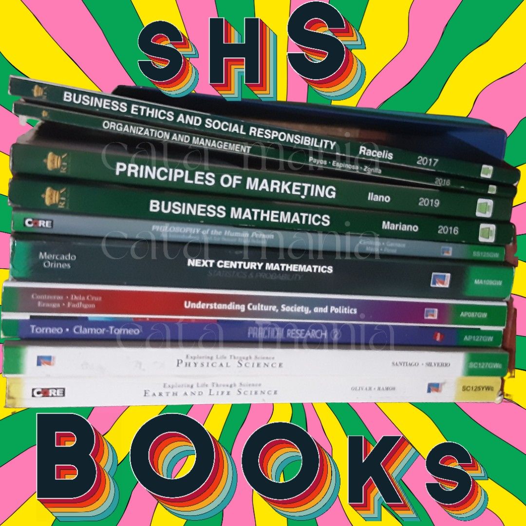 Senior High School SHS Pre-loved Books (ABM, STEM, HUMSS) under REX ...