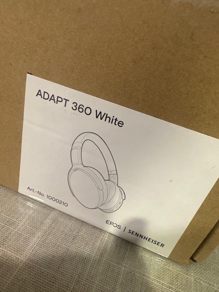 SENNHEISER HEADPHONE ADAPT 360 WHITE, Audio, Headphones & Headsets on ...