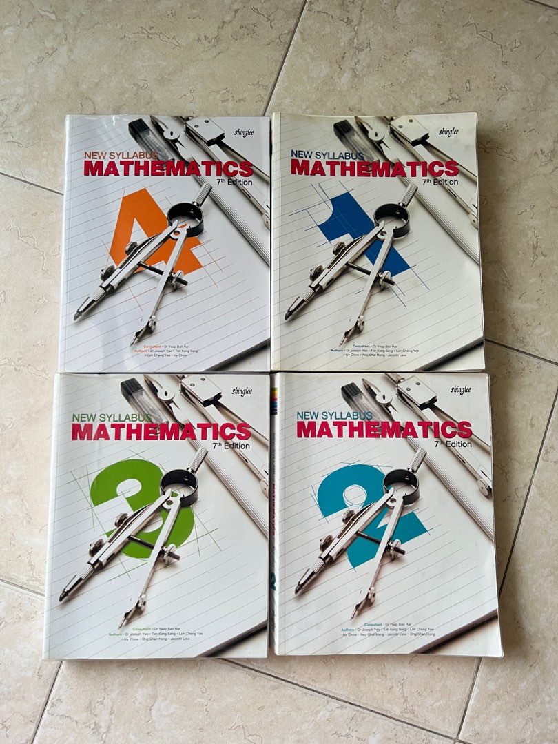 Shing Lee Mathematics textbooks/assessment books, Hobbies & Toys, Books ...