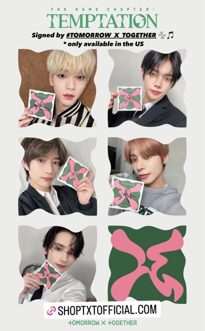 signed txt the name chapter: temptation albums, Hobbies & Toys ...