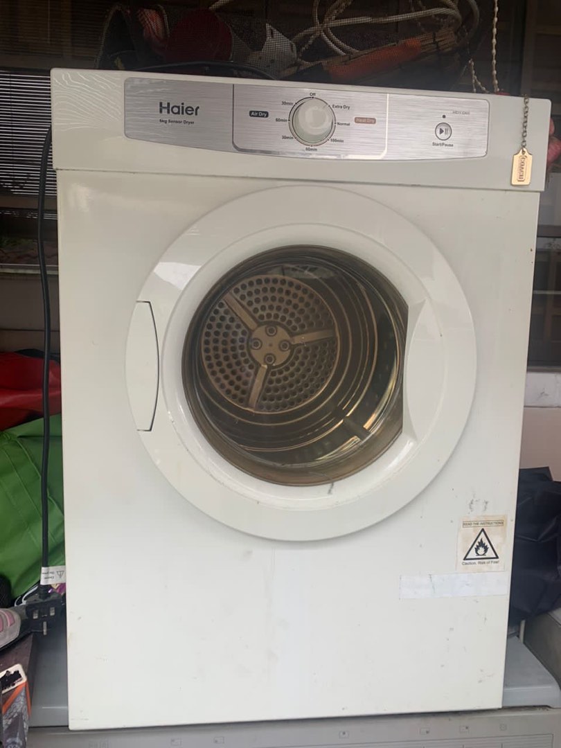 Simple dryer Haier, TV & Home Appliances, Washing Machines and Dryers ...