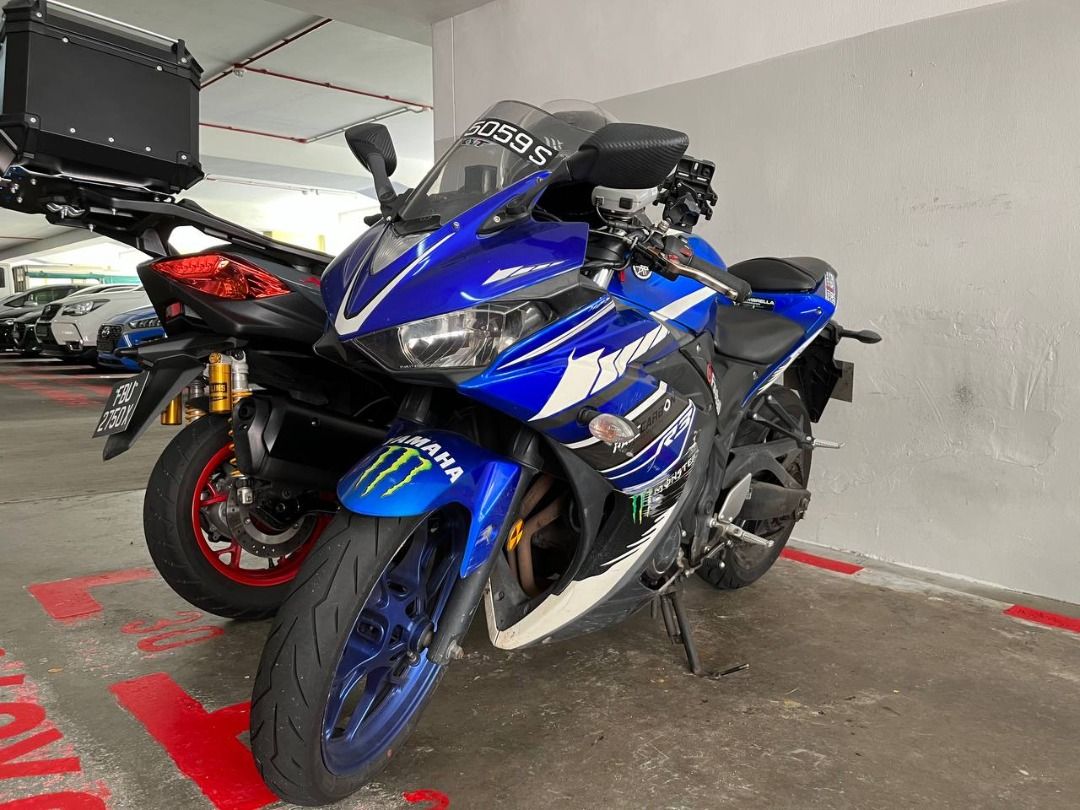 Yamaha R3 Coverset, Motorcycles, Motorcycle Accessories on Carousell