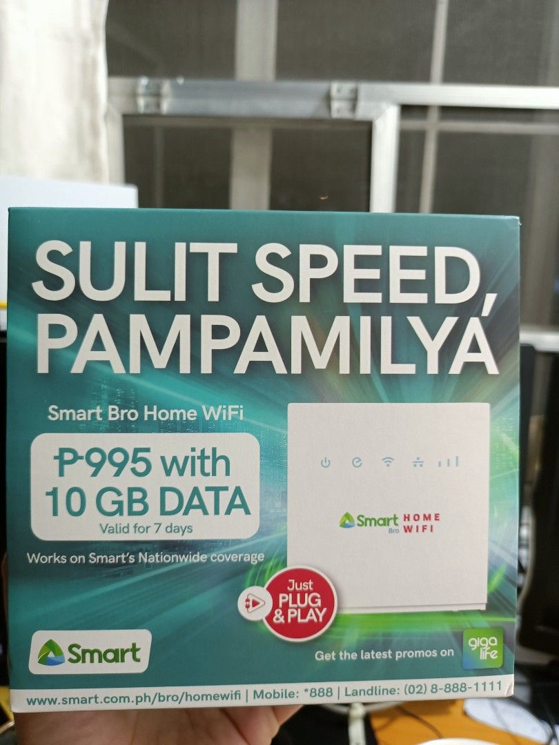 Smart Bro Prepaid Home Wifi (Boosteven R051), Mobile Phones & Gadgets ...