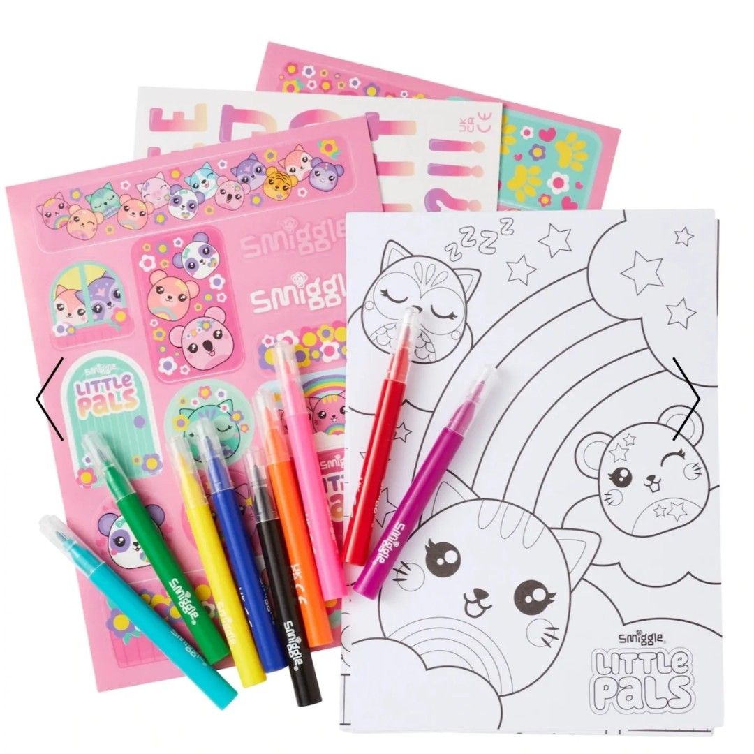SMIGGLE COLOR & CARRY ACTIVITY KIT, Hobbies & Toys, Stationary & Craft ...