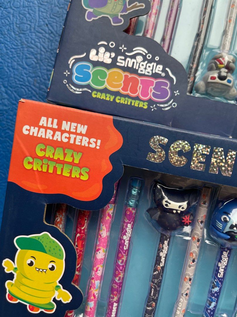 Smiggle Scented Pencil Mega Pack, Babies & Kids, Babies & Kids Fashion ...