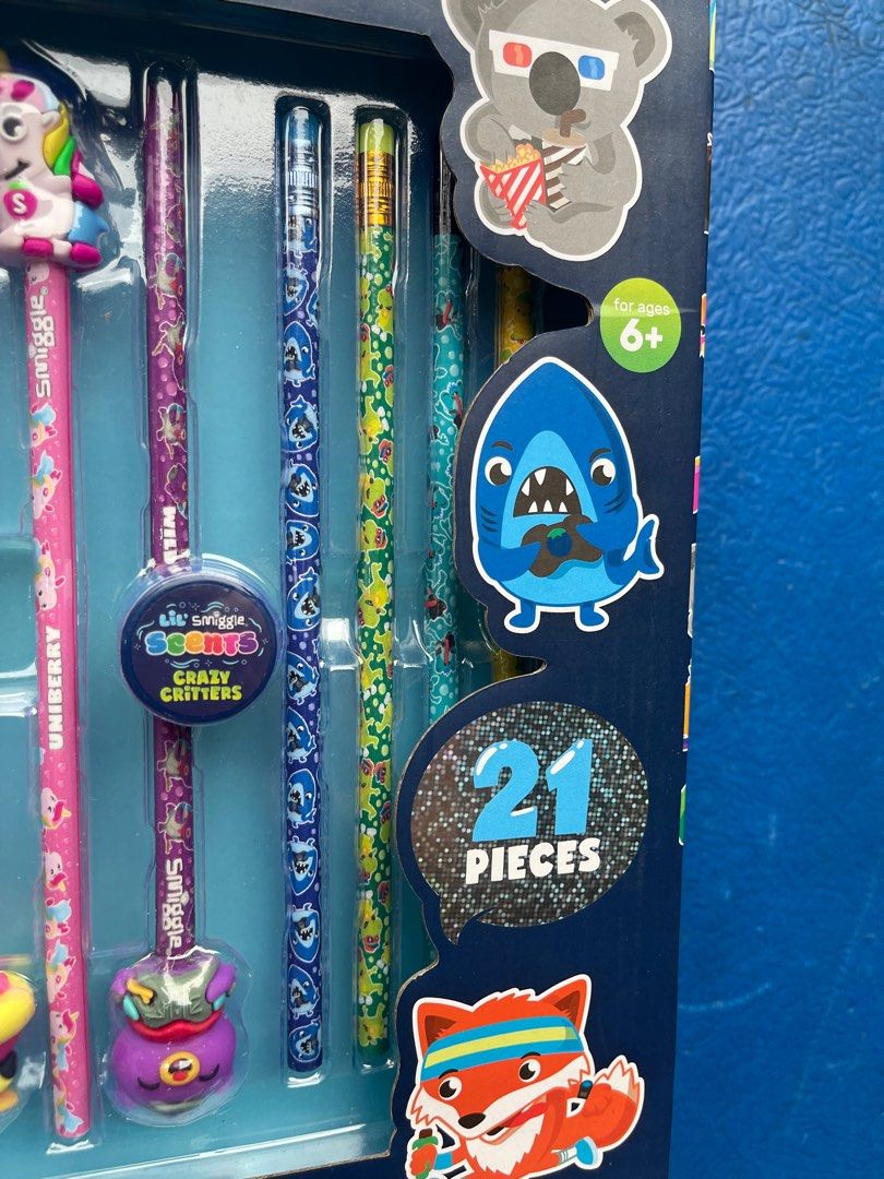 Smiggle Scented Pencil Mega Pack, Babies & Kids, Babies & Kids Fashion ...
