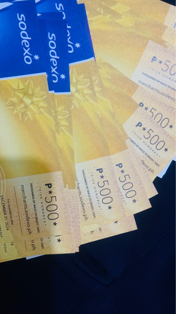 Sodexo Premium Pass (Gift Check), Tickets & Vouchers, Store Credits on ...