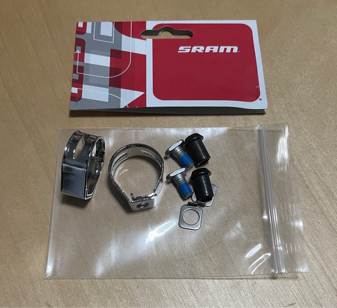SRAM SHIFTER CLAMP KIT 1 PAIR (Red, Force, Rival, Apex), Sports ...