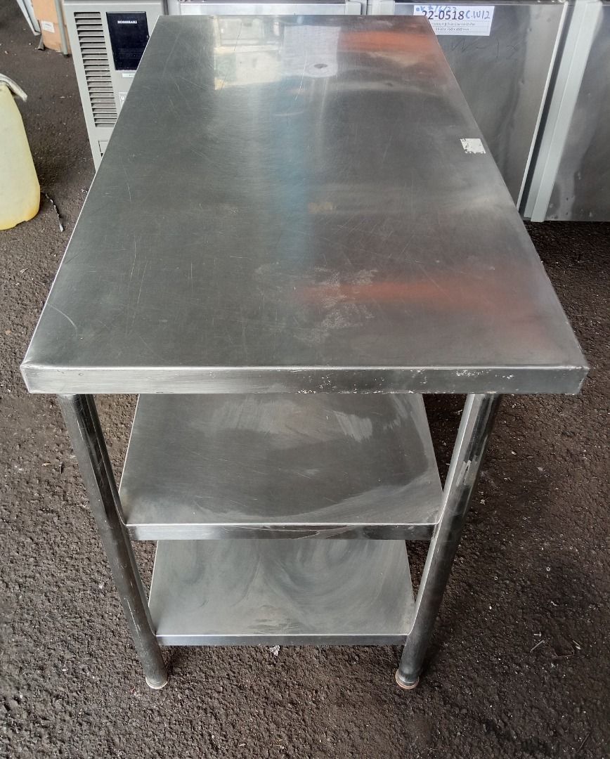 Stainless steel 3 tier work table, Furniture & Home Living, Kitchenware ...