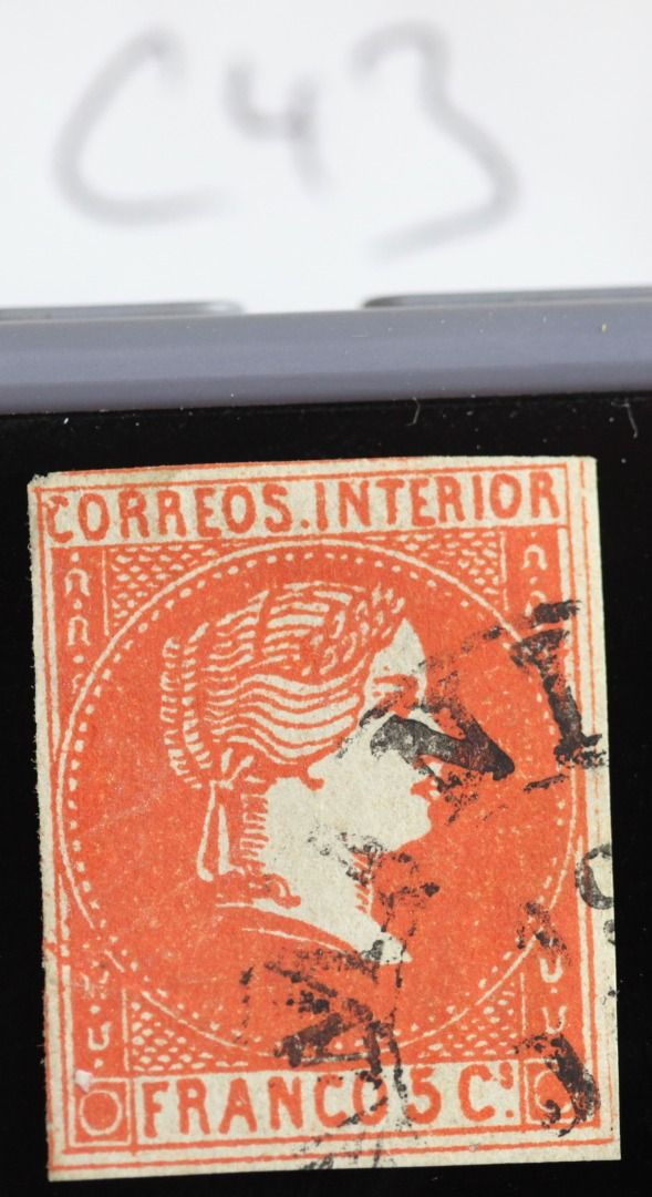 Stamp Philippines Colonial ~1860 Queen Isabella II, Hobbies & Toys ...