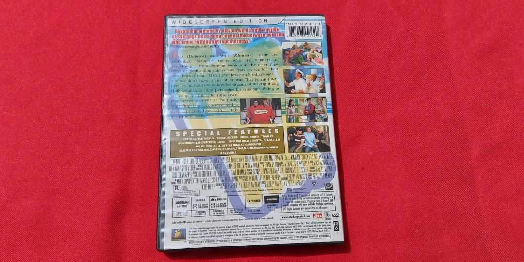 Stuck On You Matt Damon Greg Kinnear Collectible Movie Film Collection ...