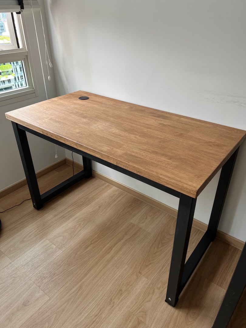 Study work desk, Furniture & Home Living, Furniture, Tables & Sets on ...