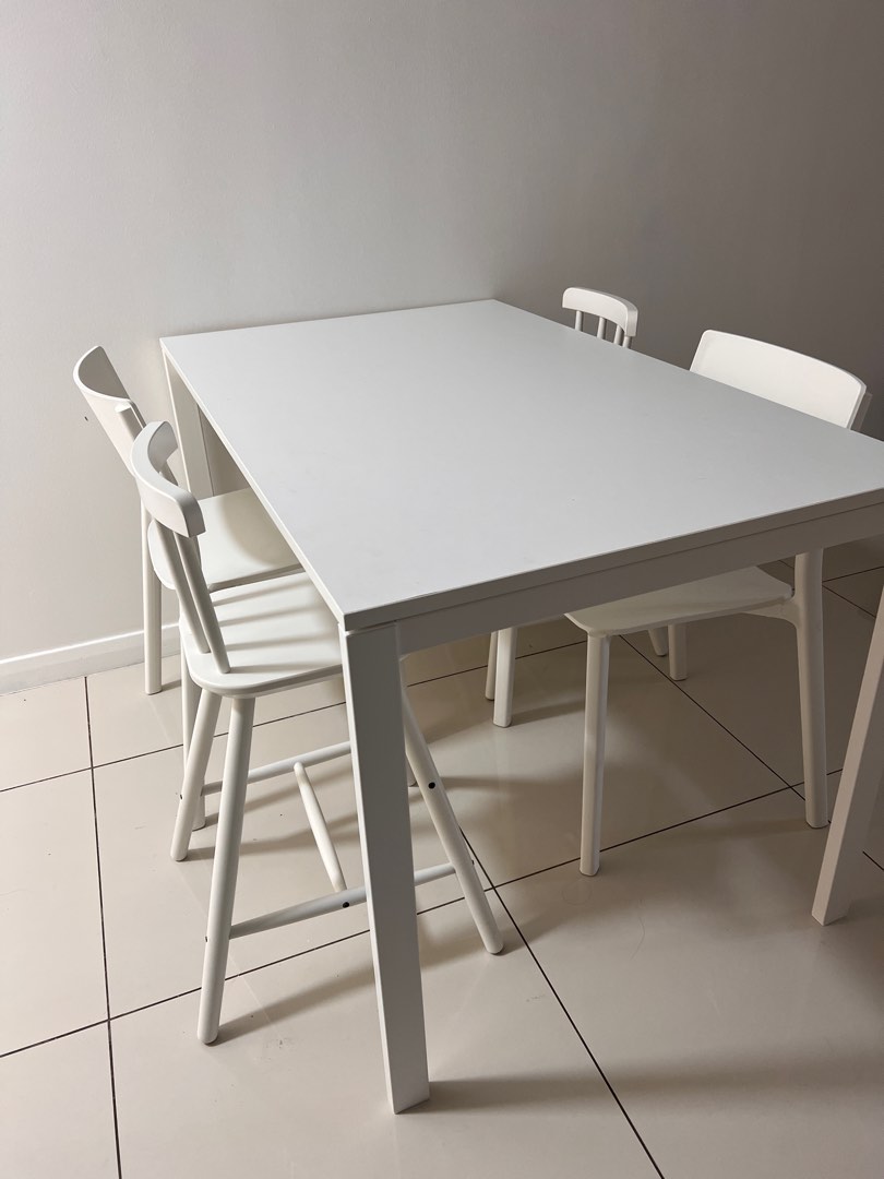 Dining Table ONLY - IKEA MELLTORP table, Furniture & Home Living ...