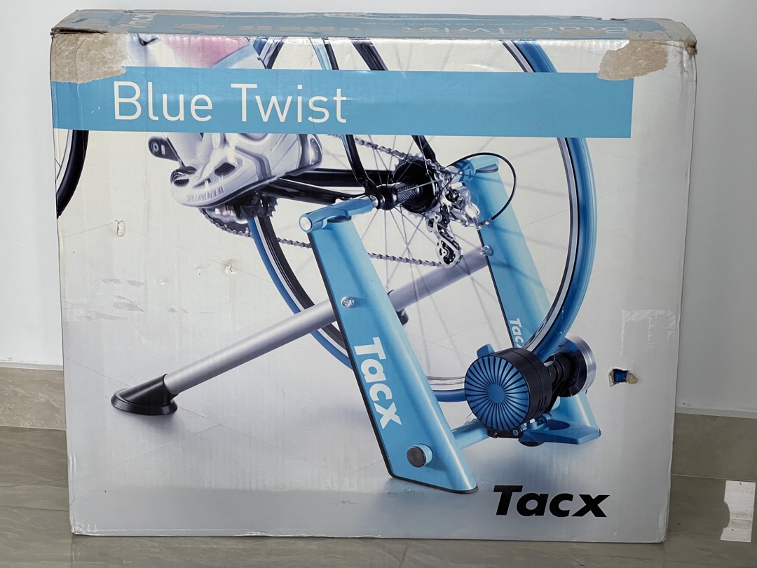 Tacx Blue Twist Trainer, Sports Equipment, Bicycles & Parts, Parts ...