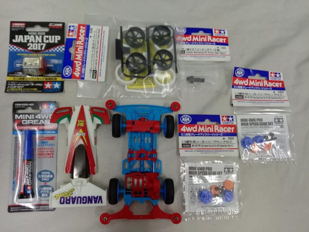 Tamiya Mini 4WD-Modified Chassis, Hobbies & Toys, Toys & Games on Carousell