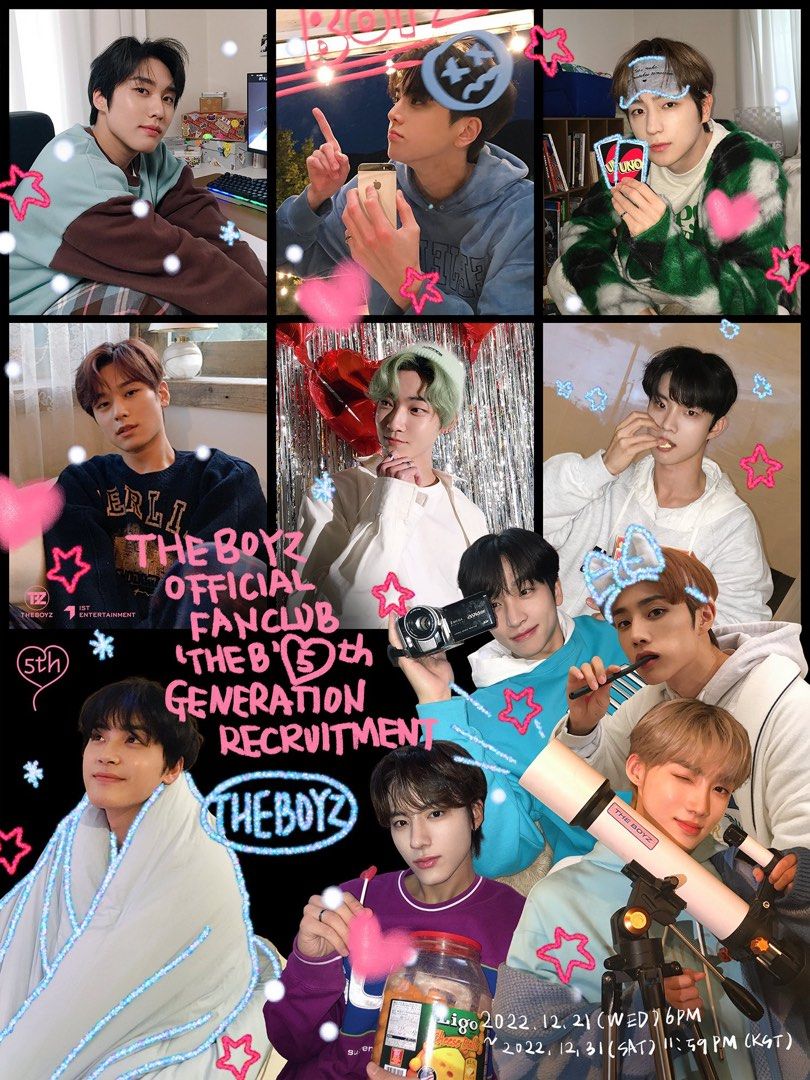 the boyz 5th gen fanclub kit sharing, Hobbies & Toys, Memorabilia & Collectibles, K-Wave on ...