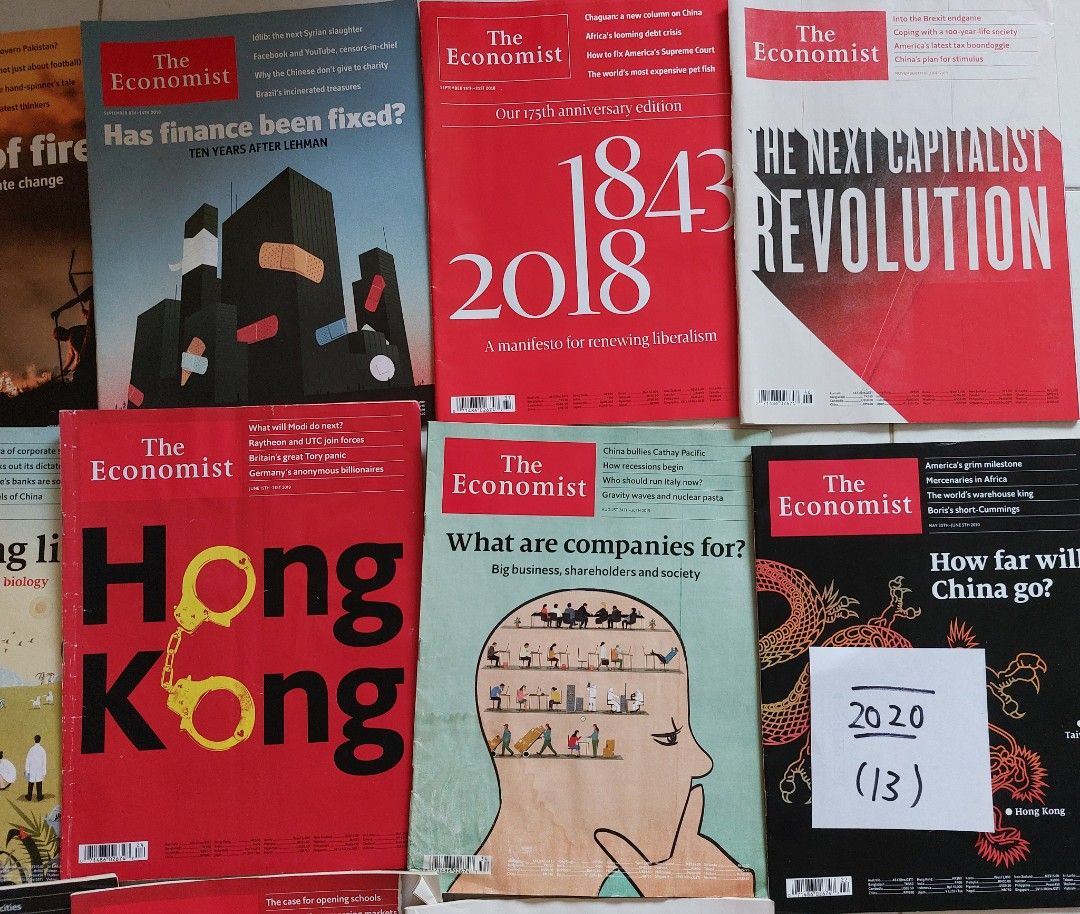 The Economist (2018-2020), Hobbies & Toys, Books & Magazines, Magazines ...