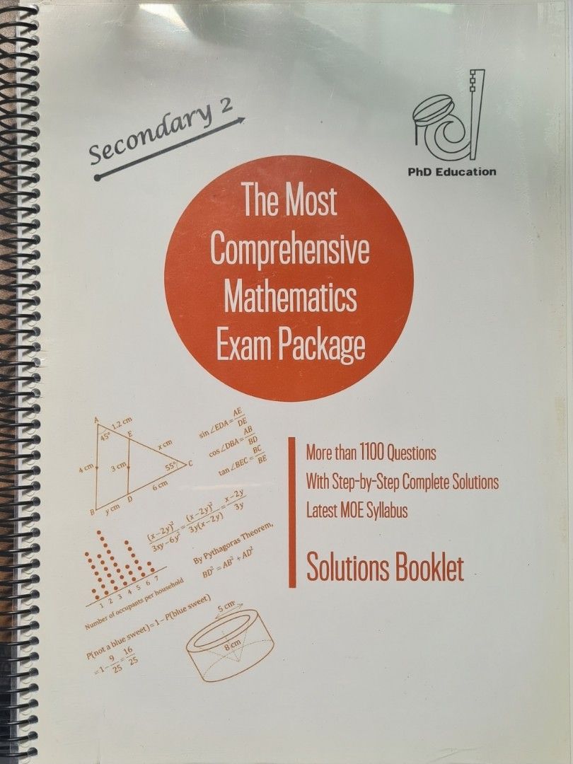 The Most Comprehensive Mathematics Exam Package (secondary 2), Hobbies ...