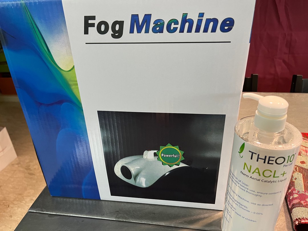 Theo 10 Fog Machine, Furniture & Home Living, Cleaning & Homecare ...