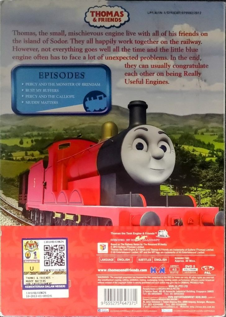 Thomas the Tank Engine DVD - Thomas and Friends, Hobbies & Toys, Music ... Thomas the Tank Engine DVD - Thomas and Friends, Hobbies & Toys, Music ...