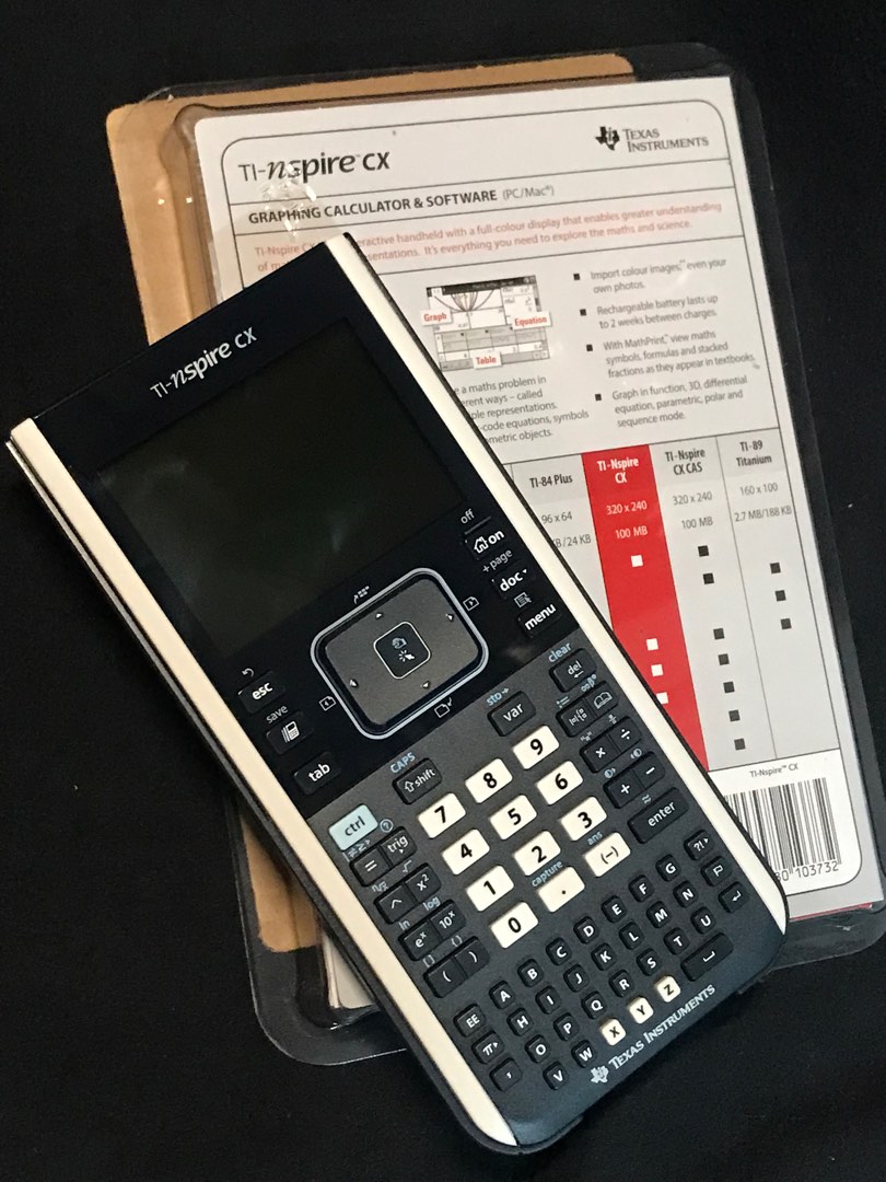 Ti Inspire CX graphic calculator, Mobile Phones & Gadgets, Other ...