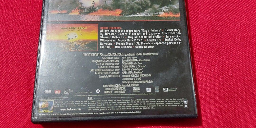 TORA! TORA! TORA! The Attack On Pearl Harbor Special Edition Collectible DVD Collection, Hobbies ...