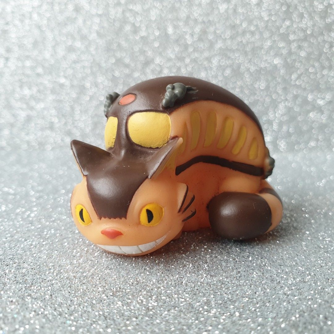 Totoro & Cat bus figure puppet figure figurine set of 4, Hobbies & Toys ...