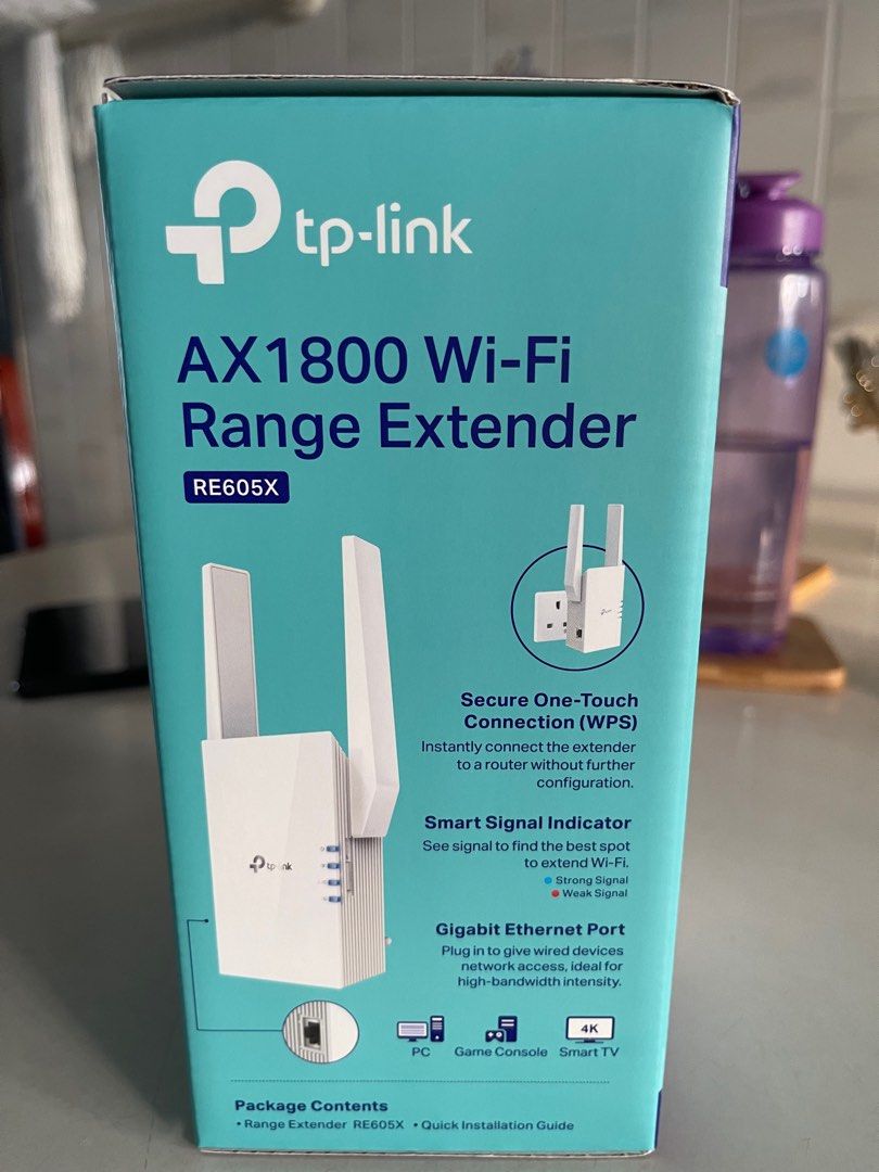 TP link Wi-Fi 6 range extender, Computers & Tech, Parts & Accessories ...
