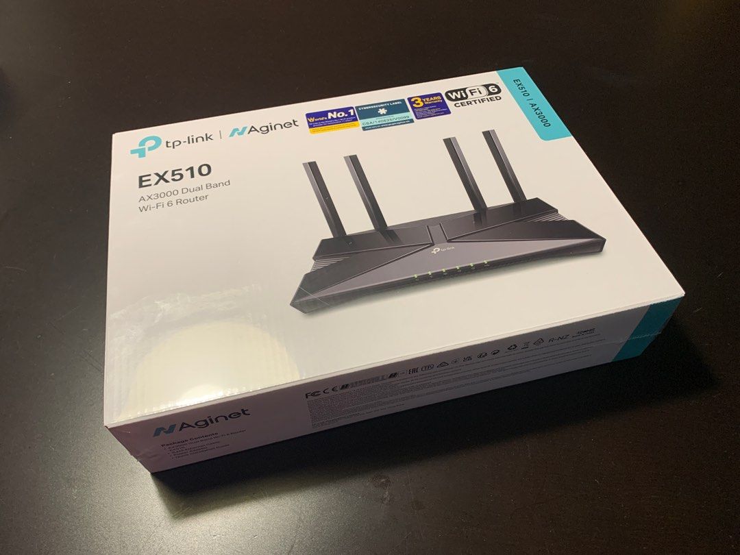 TP-link EX510 AX3000 Dual Band Wi-fi 6 Router, Computers & Tech, Parts ...