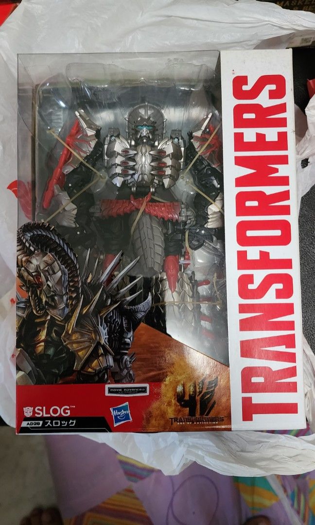 Transformers movie dinobots aoe takara slog, Hobbies & Toys, Toys ...