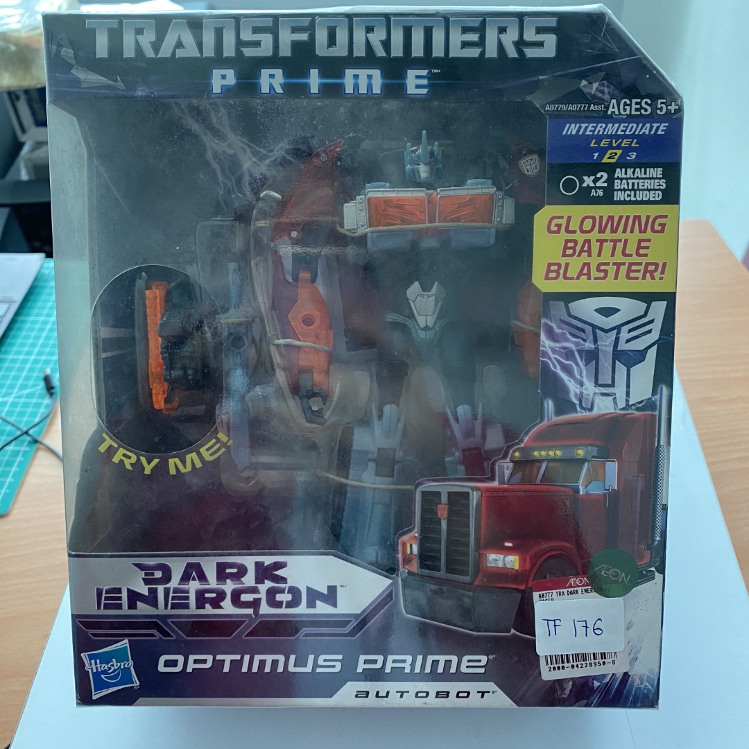 Transformers Prime Hasbro Optimus Prime Autobot Dark Energon, Hobbies ...