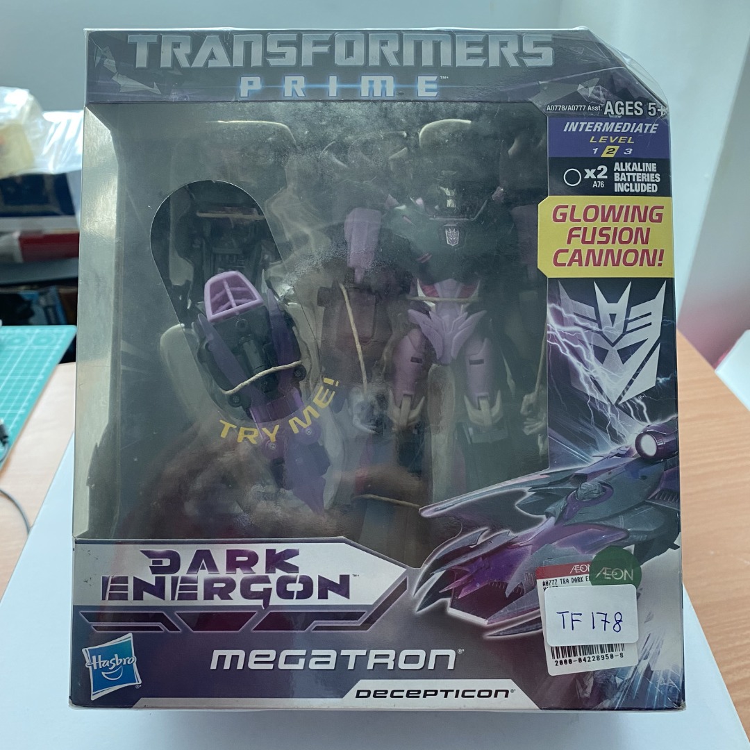 Transformers Prime Hasbro Optimus Prime Decepticon Dark Energon ...