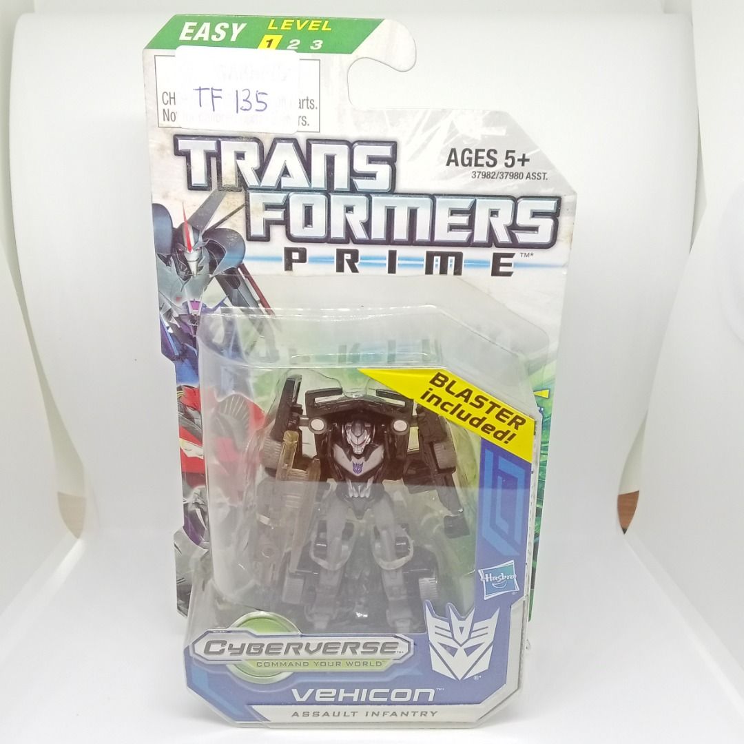 Transformers Prime Hasbro Vehicon Assault Infantry Cyberverse, Hobbies ...