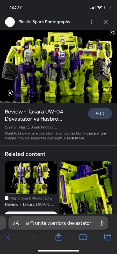 Transformers unite warriors devastator, Hobbies & Toys, Toys & Games on Carousell