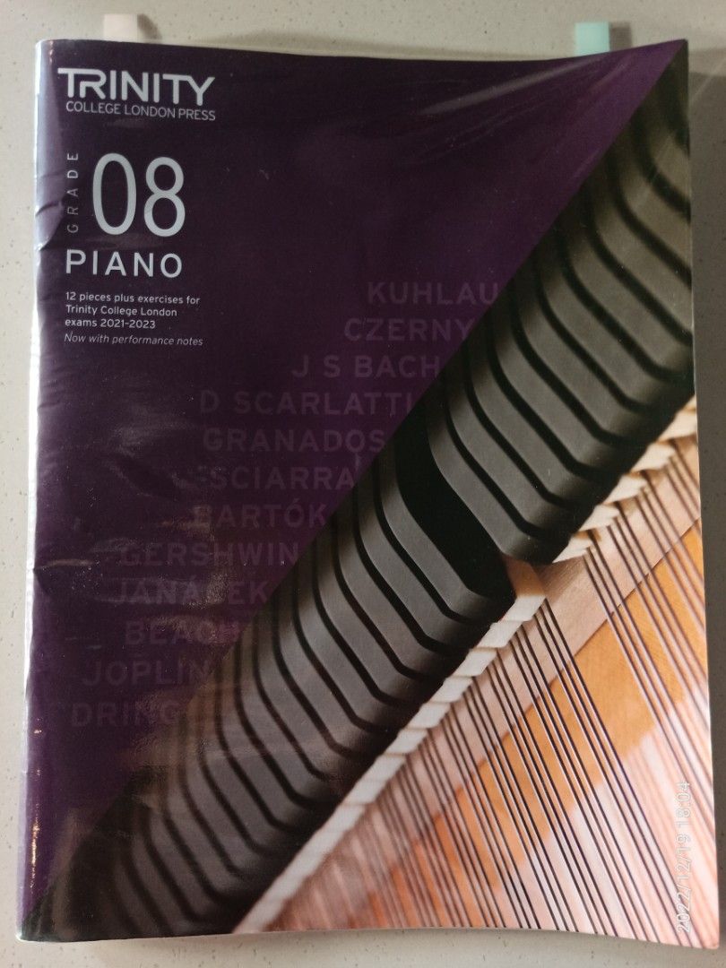 Trinity Piano Grade 8 2021-2023, Hobbies & Toys, Music & Media, Music ...
