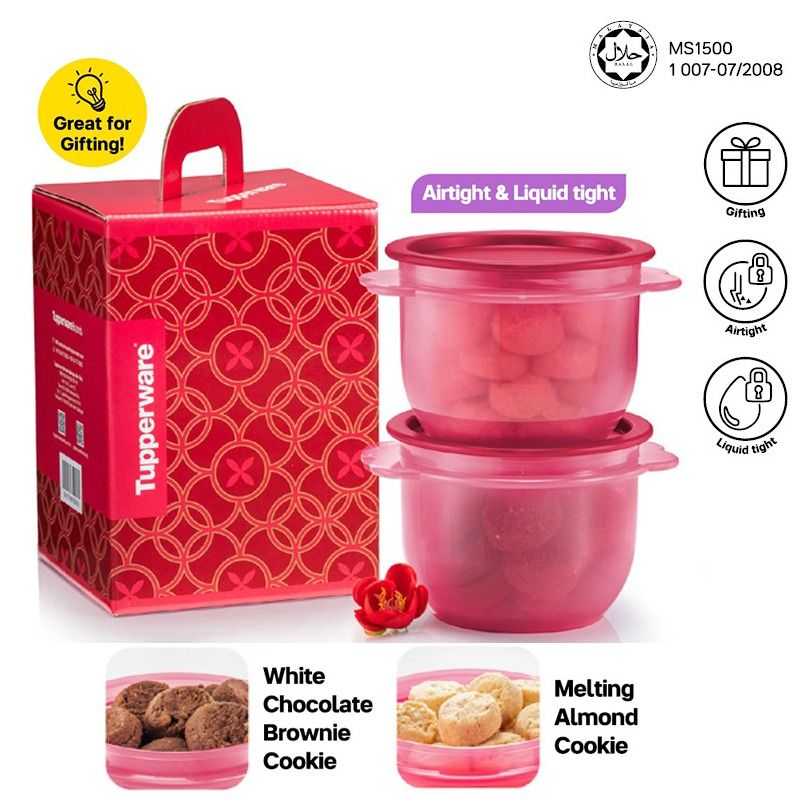 Tupperware 2023 CNY Cookies Gift Set, Food & Drinks, Gift Baskets ...