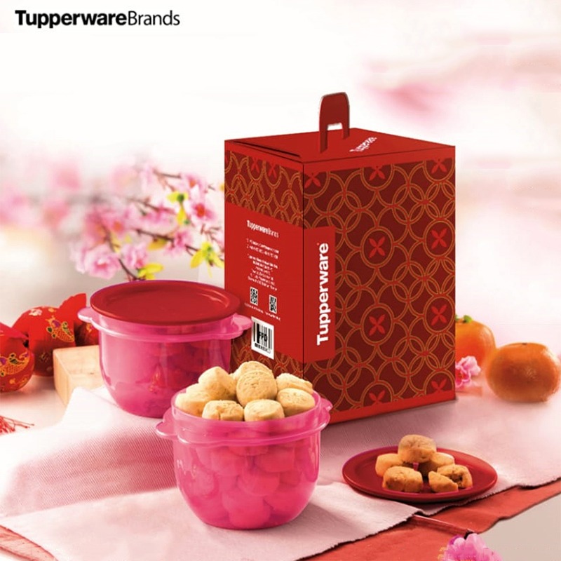 Tupperware 2023 CNY Cookies Gift Set, Food & Drinks, Gift Baskets ...