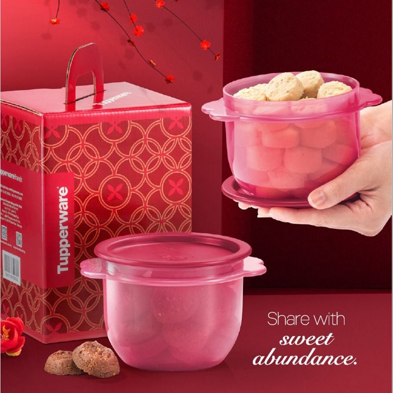 Tupperware 2023 CNY Cookies Gift Set, Food & Drinks, Gift Baskets ...