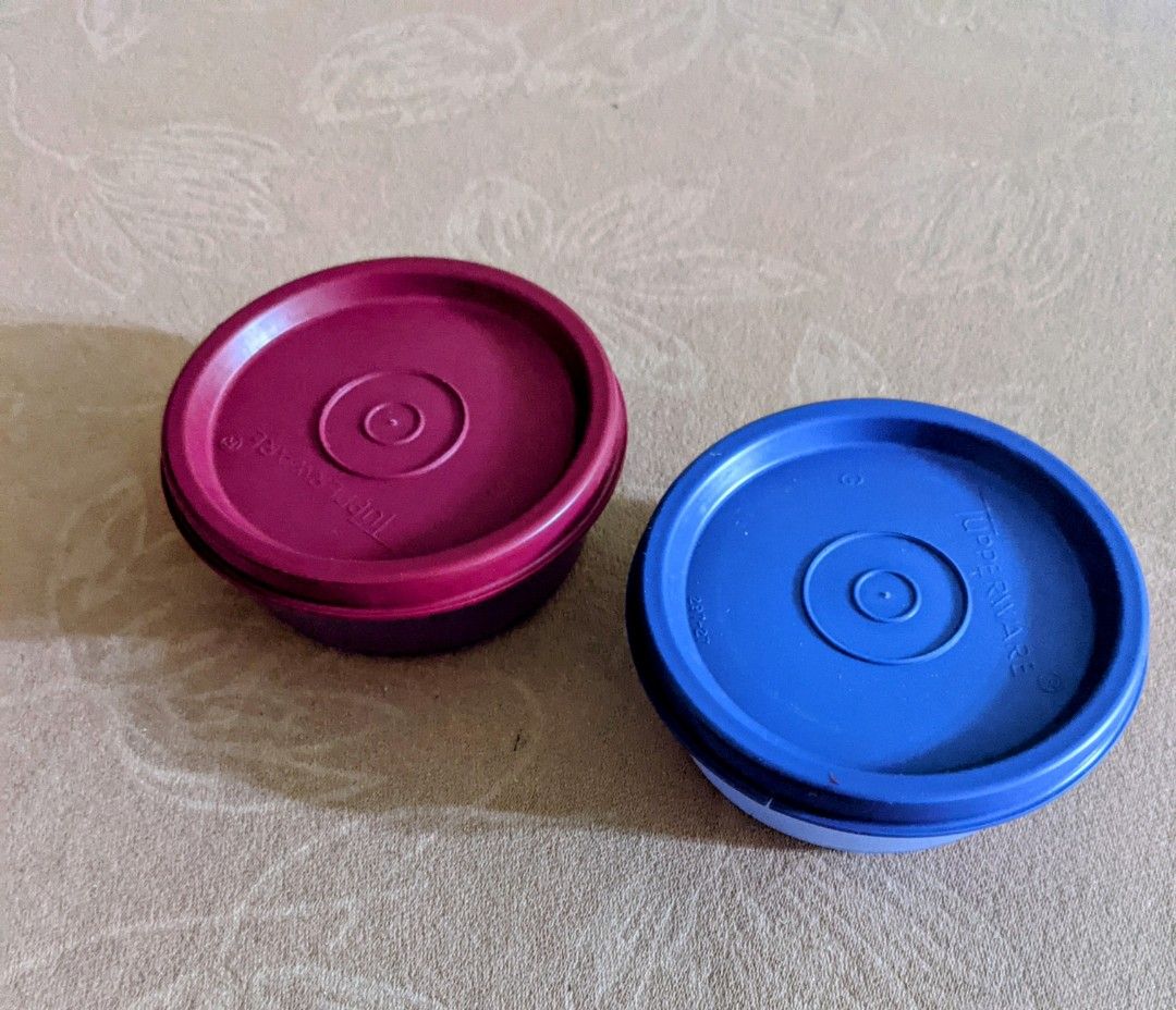 Tupperware Mini Round Containers, Furniture & Home Living, Kitchenware ...