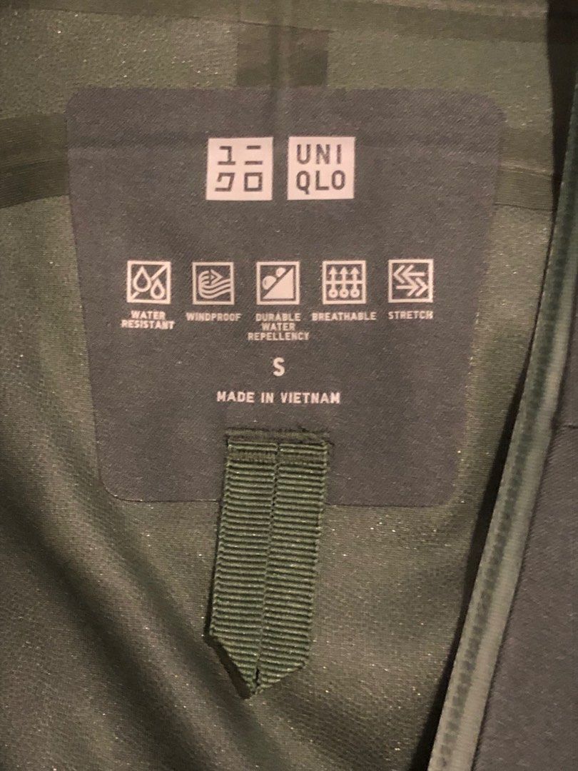 Uniqlo block tech parka, Men's Fashion, Coats, Jackets and Outerwear on ...