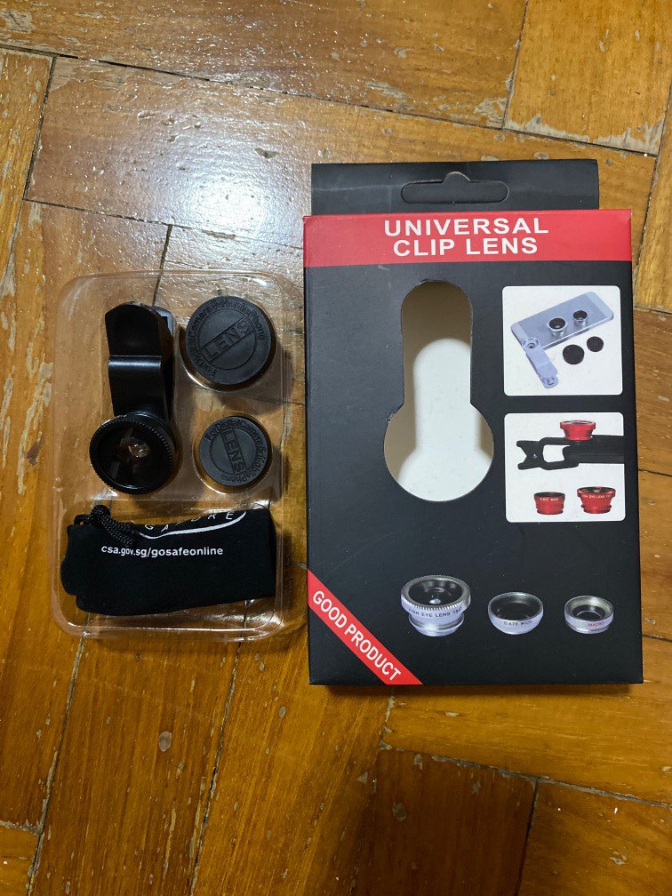 Universal Clip Lens 3-in-1, Mobile Phones & Gadgets, Mobile & Gadget ...