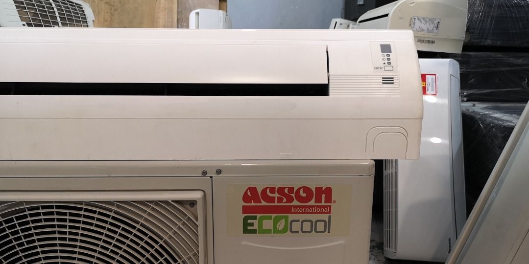 Used Acson 1.5HP Wall Mounted Type R410A /Non-Inverter AC / No Included ...